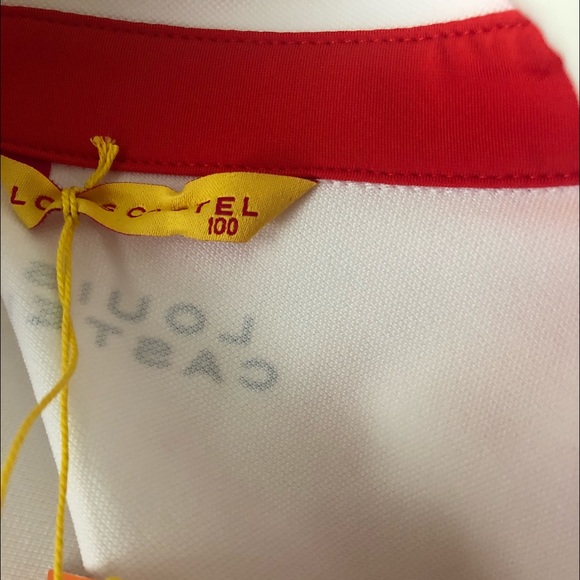 Louis Castel | Tops | Louis Castel White Golf Polo Shirt Top Nwt | Poshmark